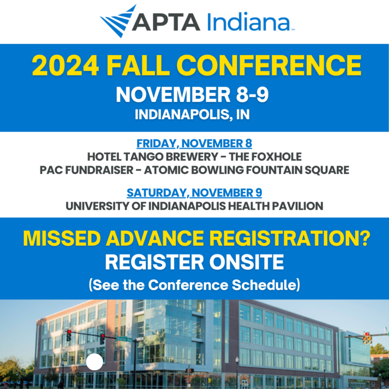 2024 Fall Conference – APTA Indiana